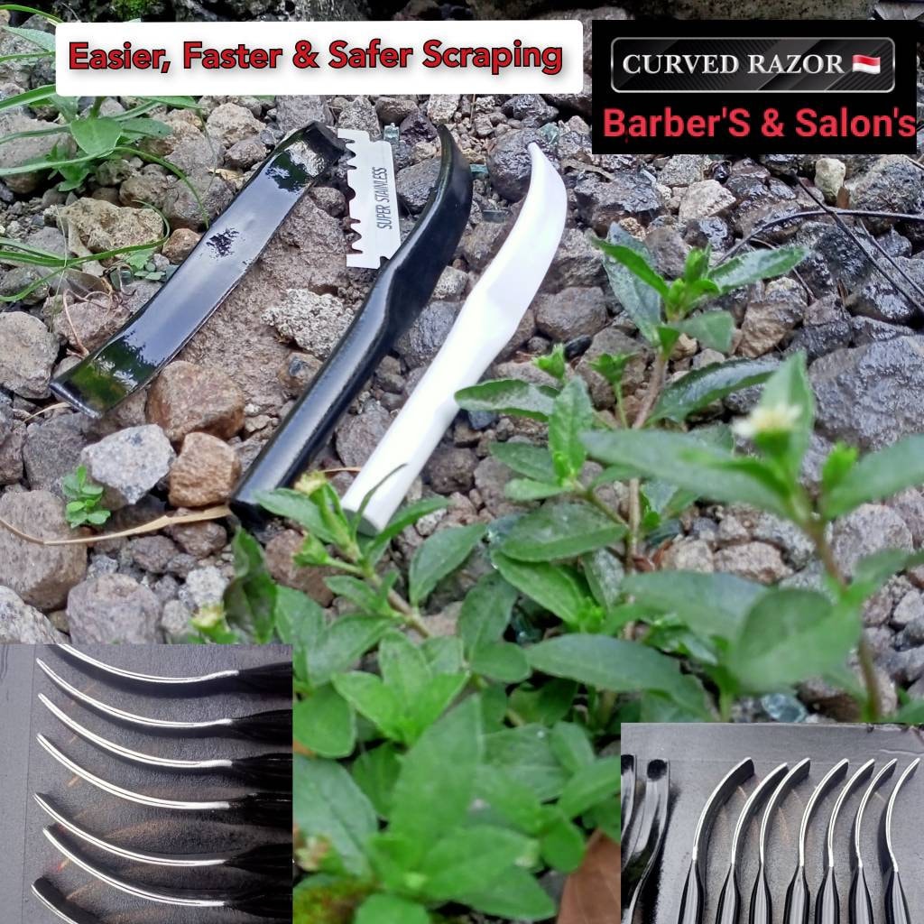 Curved Razor for Barber's and Salon's type-c Regular - Etsy