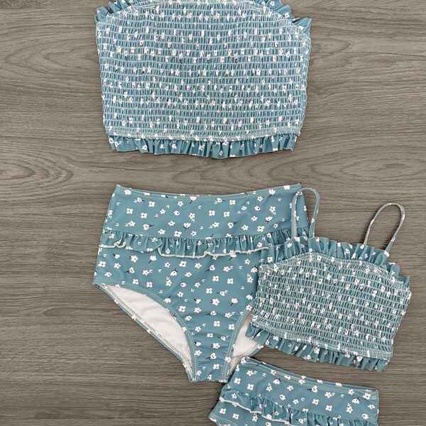 Mommy And Me Bikinis Etsy