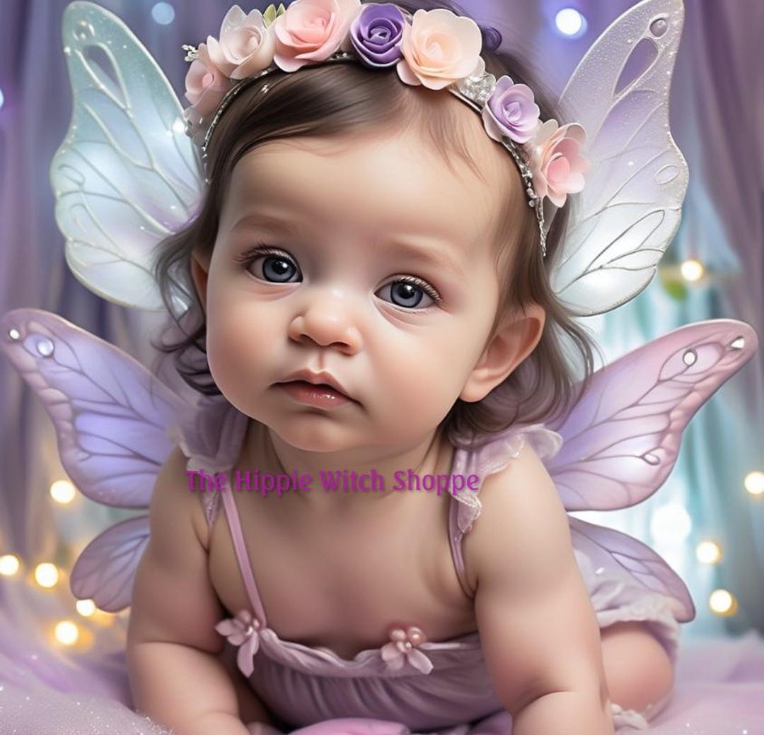 Twilight Baby Girl Fae Spirit Companion - Etsy