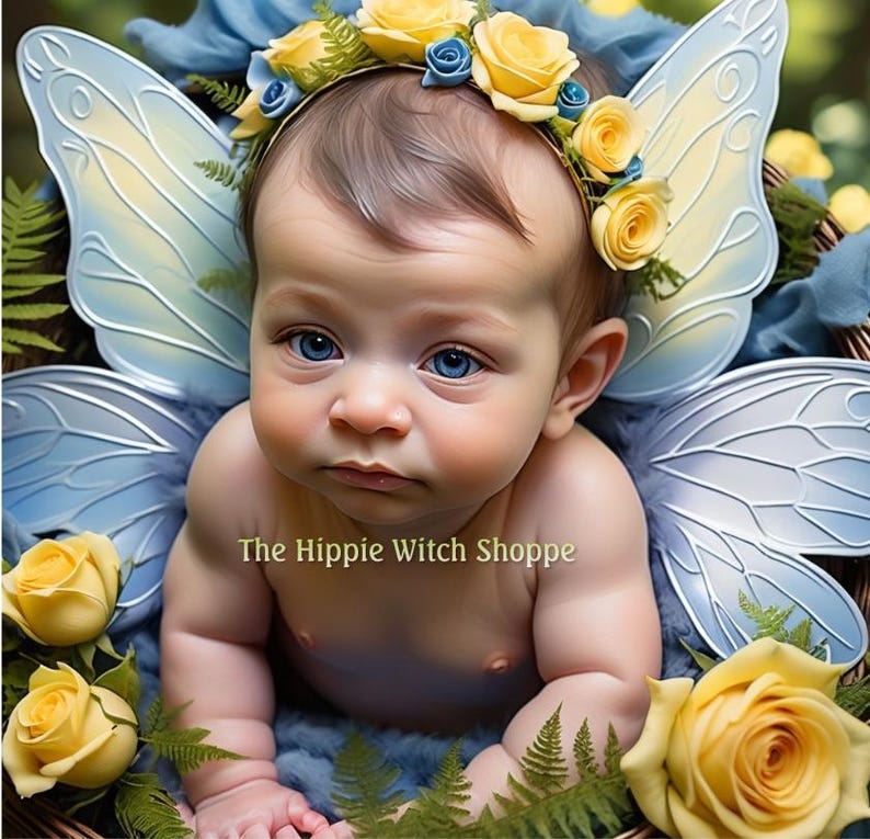 Finnian, Meadow Fae Baby Boy Spirit Companion - Etsy