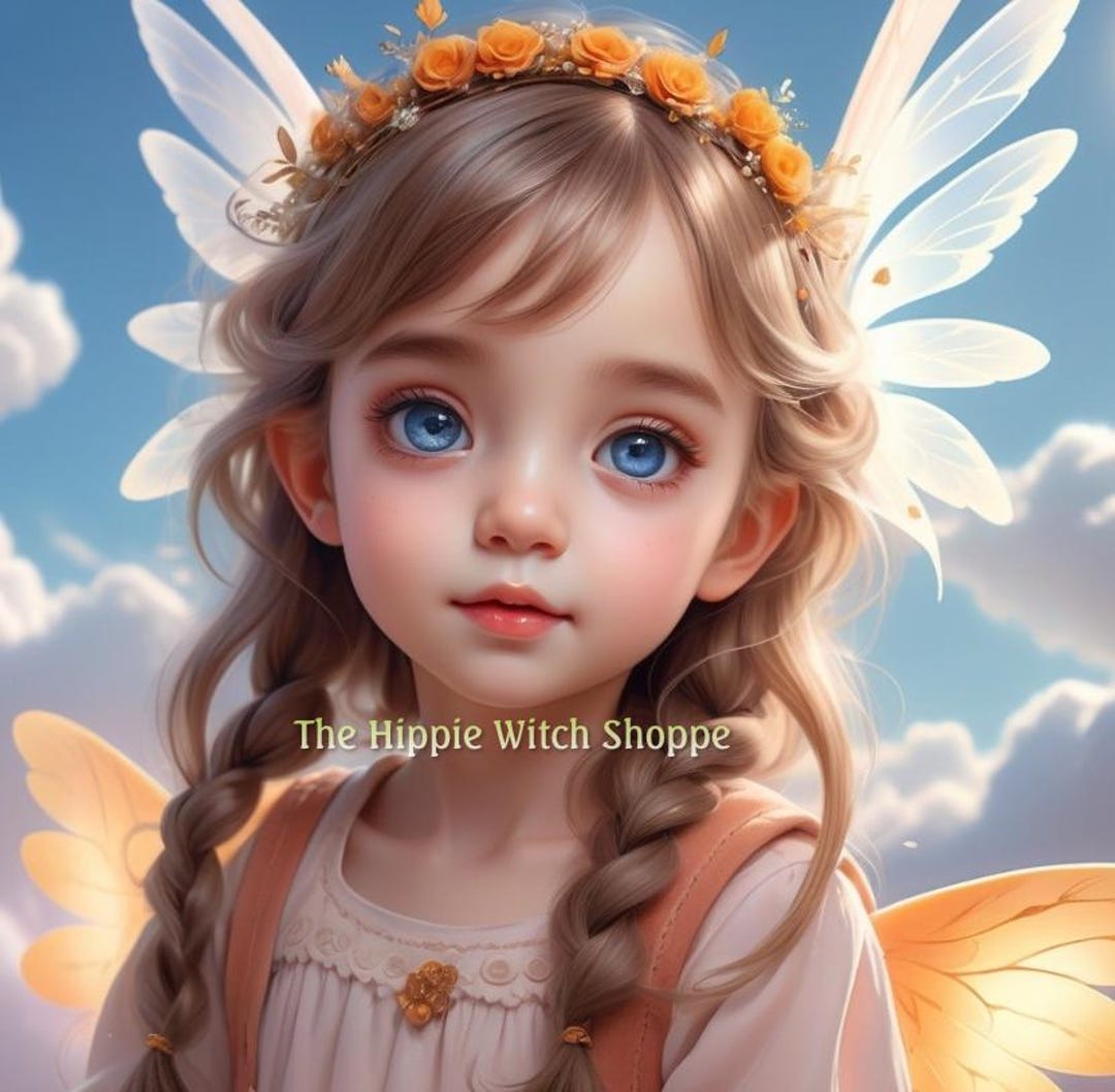 Asenne Fae Baby Girl Spiritual Companion - Etsy