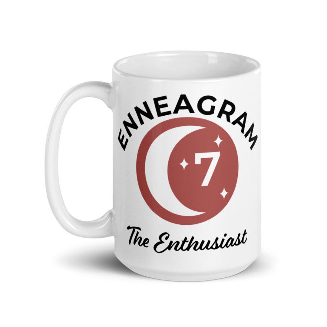 Enneagram 7 Coffee Mug, Enneagram 7, Enneagram 7 Mug, Enneagram 7 Gift ...