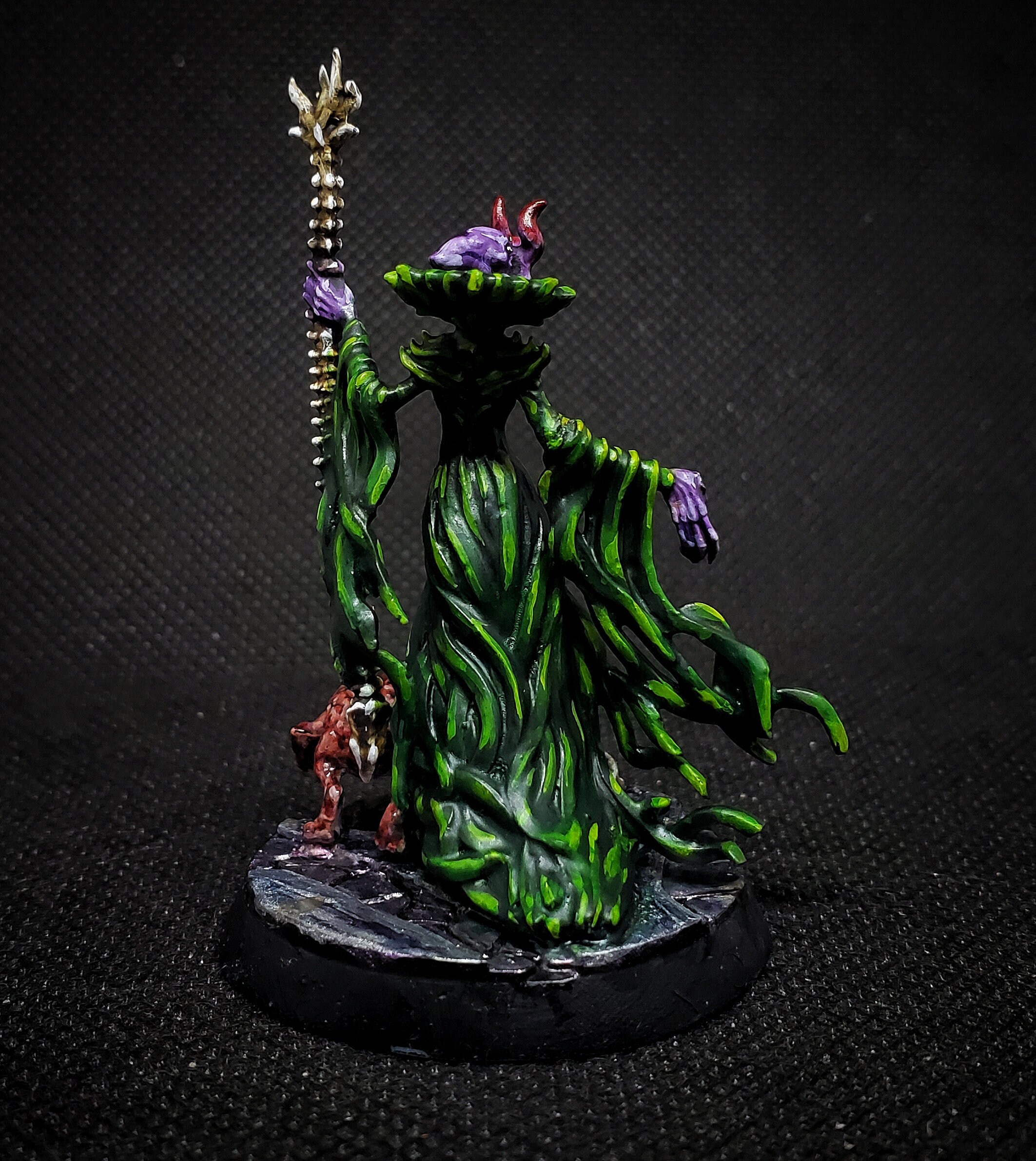 Painted Mind Flayer/illithid Miniature Frameworks D&d/pathfinder/ttrpg ...