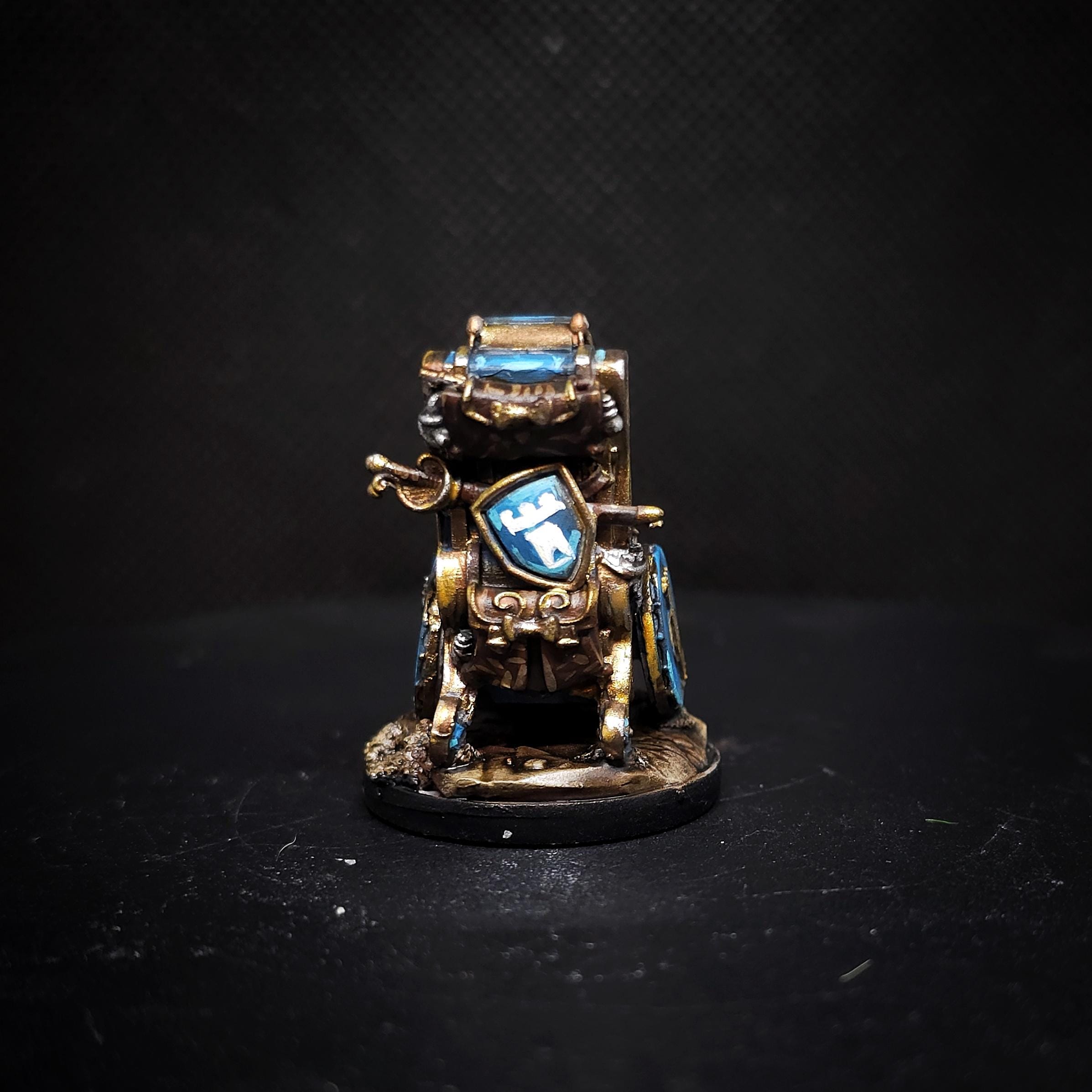 Painted Combat Wheelchair Bard Miniature - Strata Miniatures - D&d ...