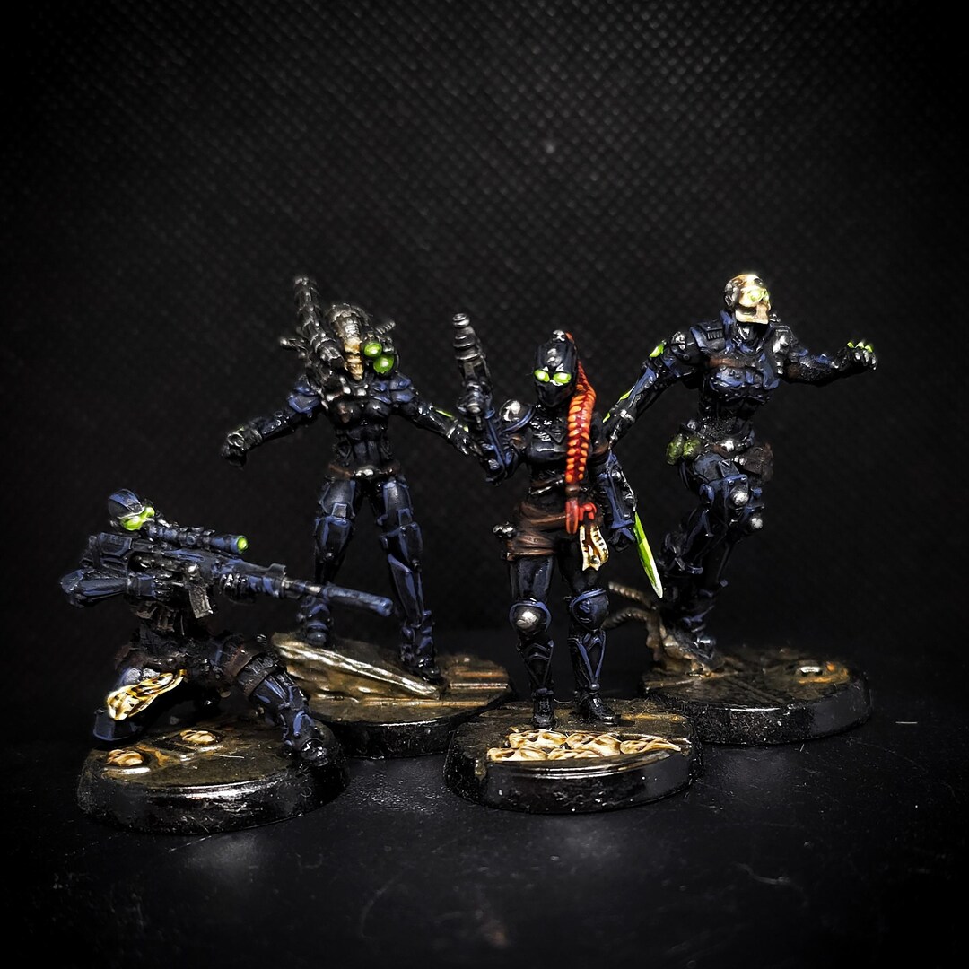 Hand Painted Warhammer 40k Heresy Lab Female Imperial Assassin ...