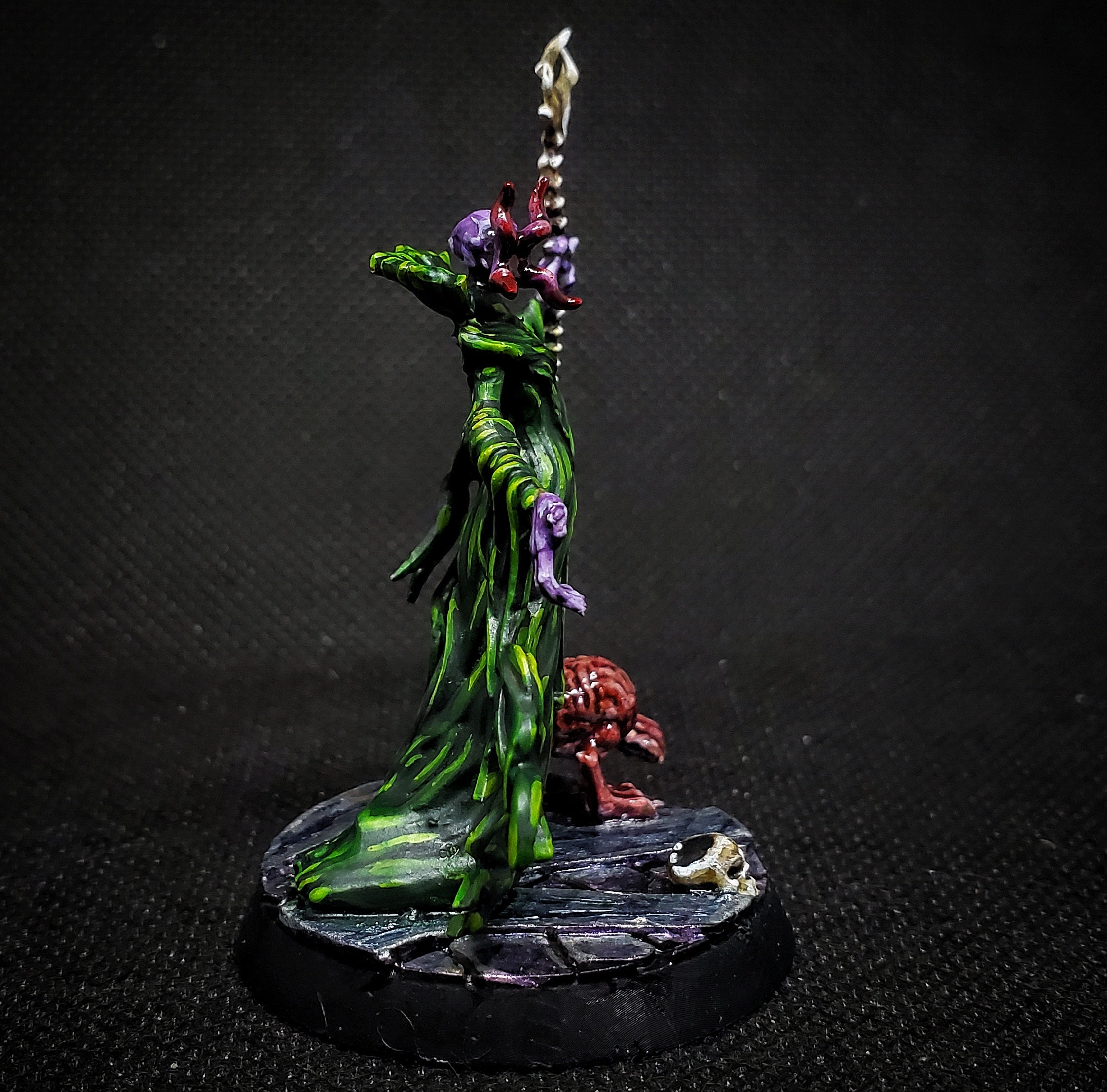 Painted Mind Flayer/illithid Miniature Frameworks D&d/pathfinder/ttrpg ...