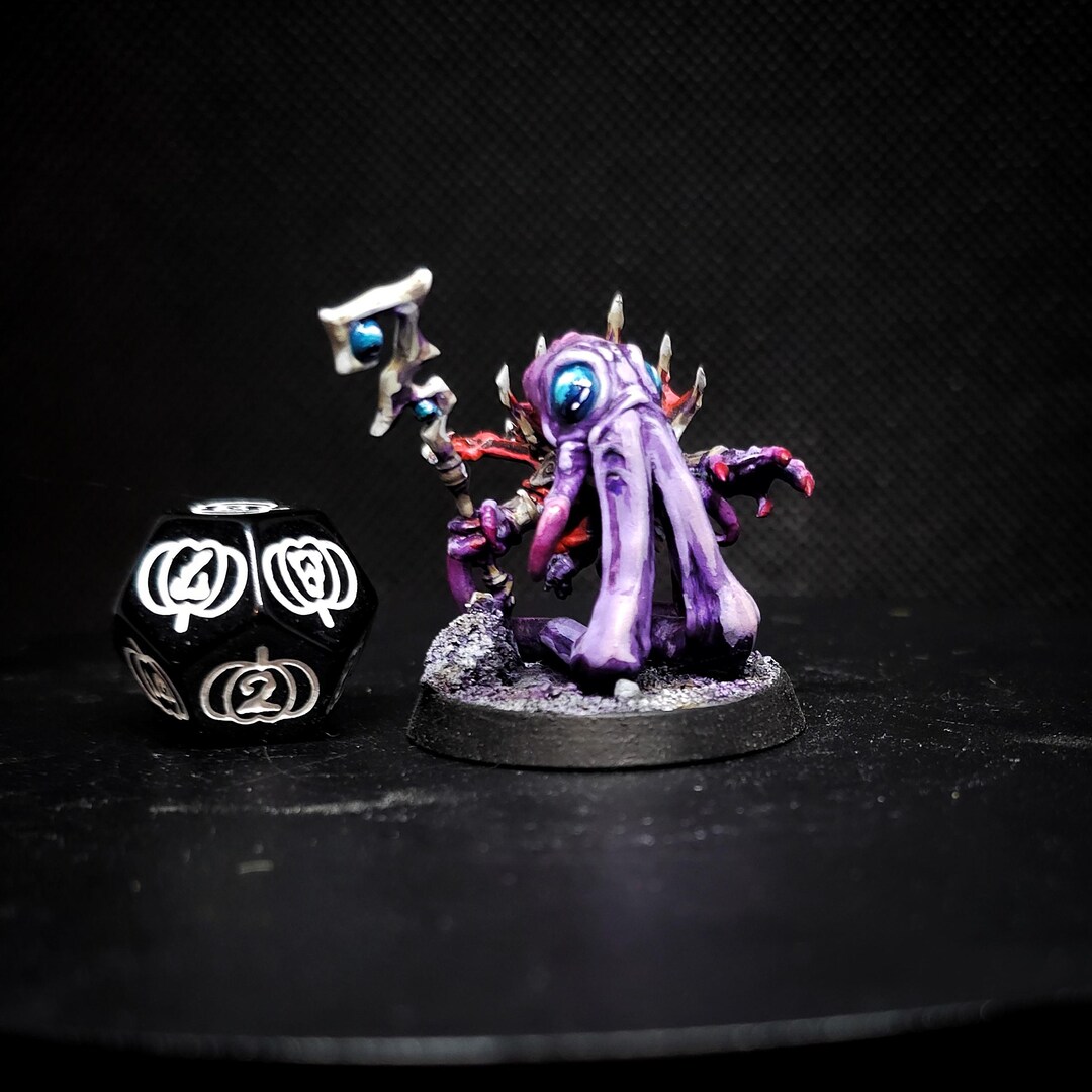 Painted 28mm Dungeons and Dragons Gnome Squidling Mind Flayer/illithid ...