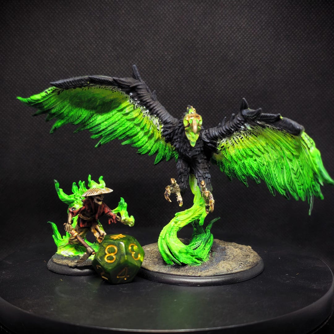 Hand Painted Shadows of Brimstone Forbidden Fortress Onmorake Carrion ...