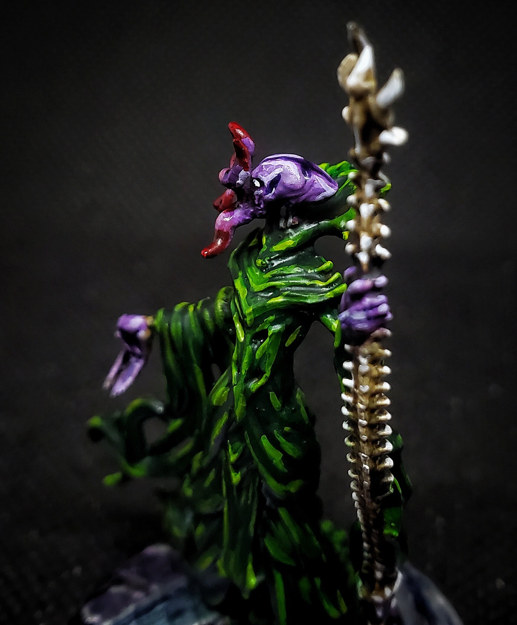 Painted Mind Flayer/illithid Miniature Frameworks D&d/pathfinder/ttrpg ...