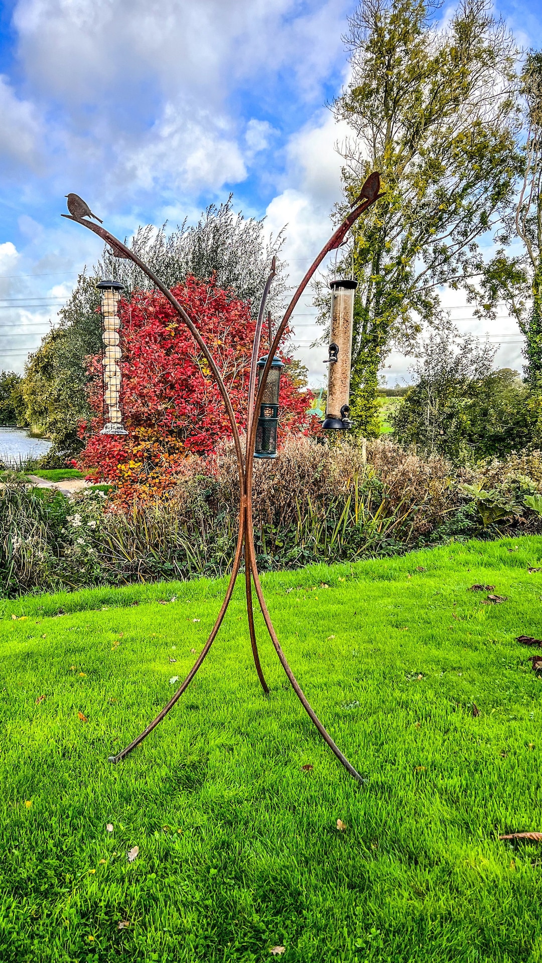 Bird Feeder Stand - Robin - Etsy