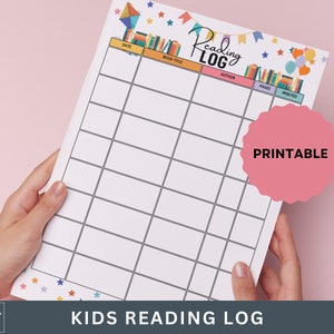 Kids Reading Log - Ultimate Printable Reading Tracker | A4, A5, US ...