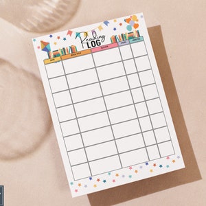 Kids Reading Log - Ultimate Printable Reading Tracker | A4, A5, US ...