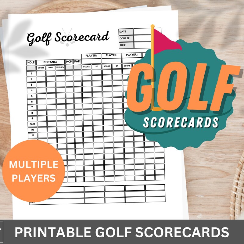 Golf Spreadsheet - Etsy