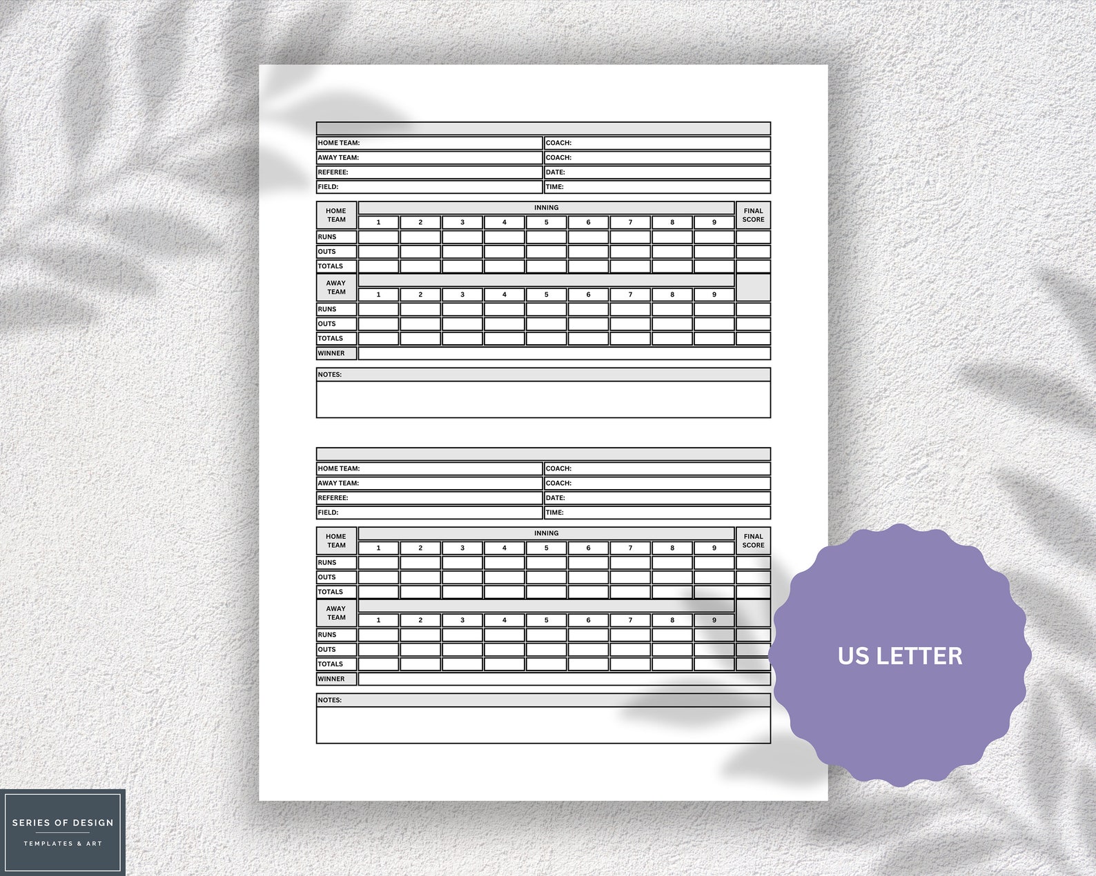 Kickball Score Sheets - Your Essential Kickball Game Tracker ...
