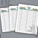 Ultimate Printable Reading Log Book Tracker US Letter, Half Letter, A4 ...