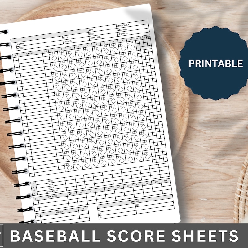Softball Pitch Tracker Sheet - Etsy