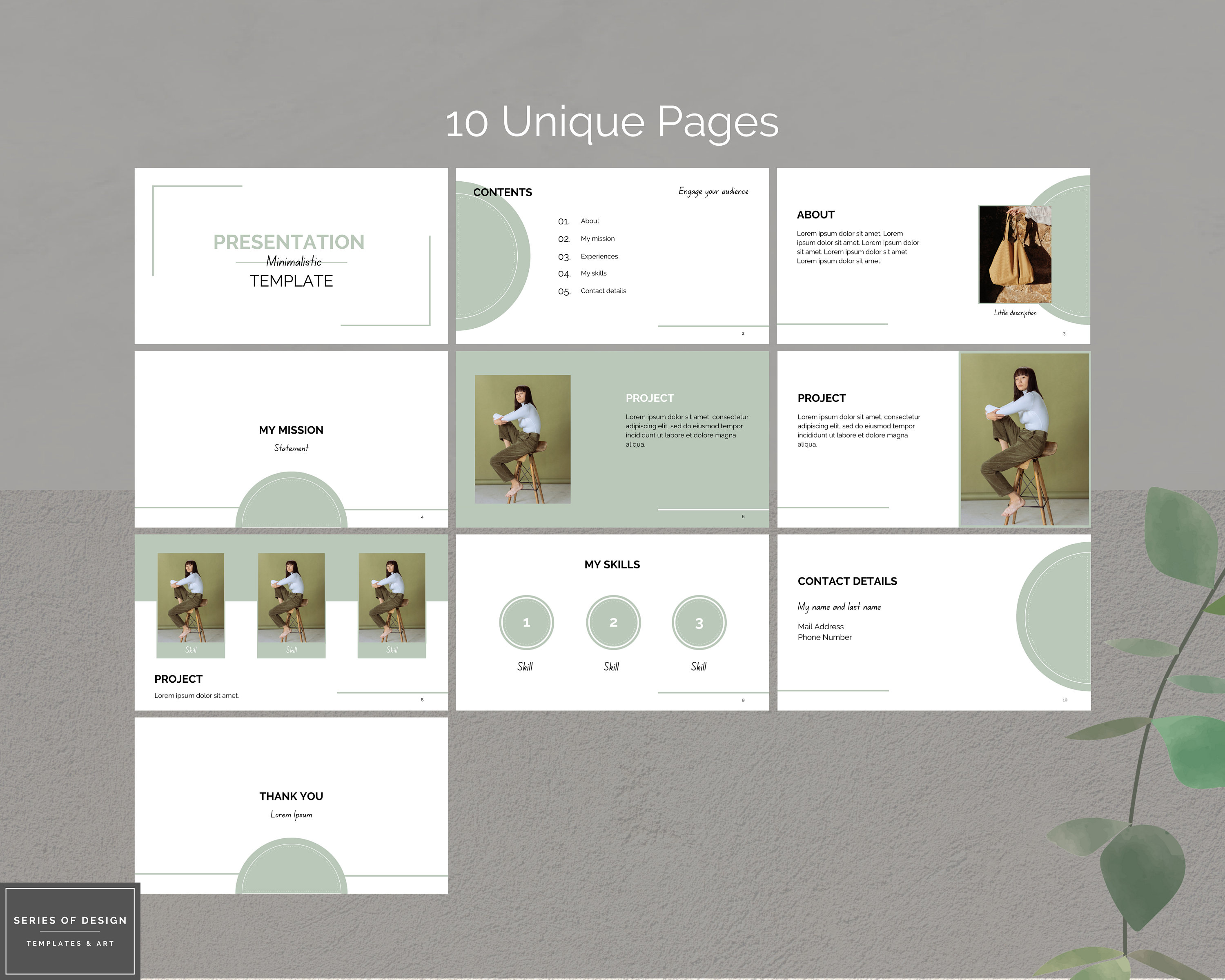 Editable Google Slides, Powerpoint, Canva, Keynote - Minimalist ...