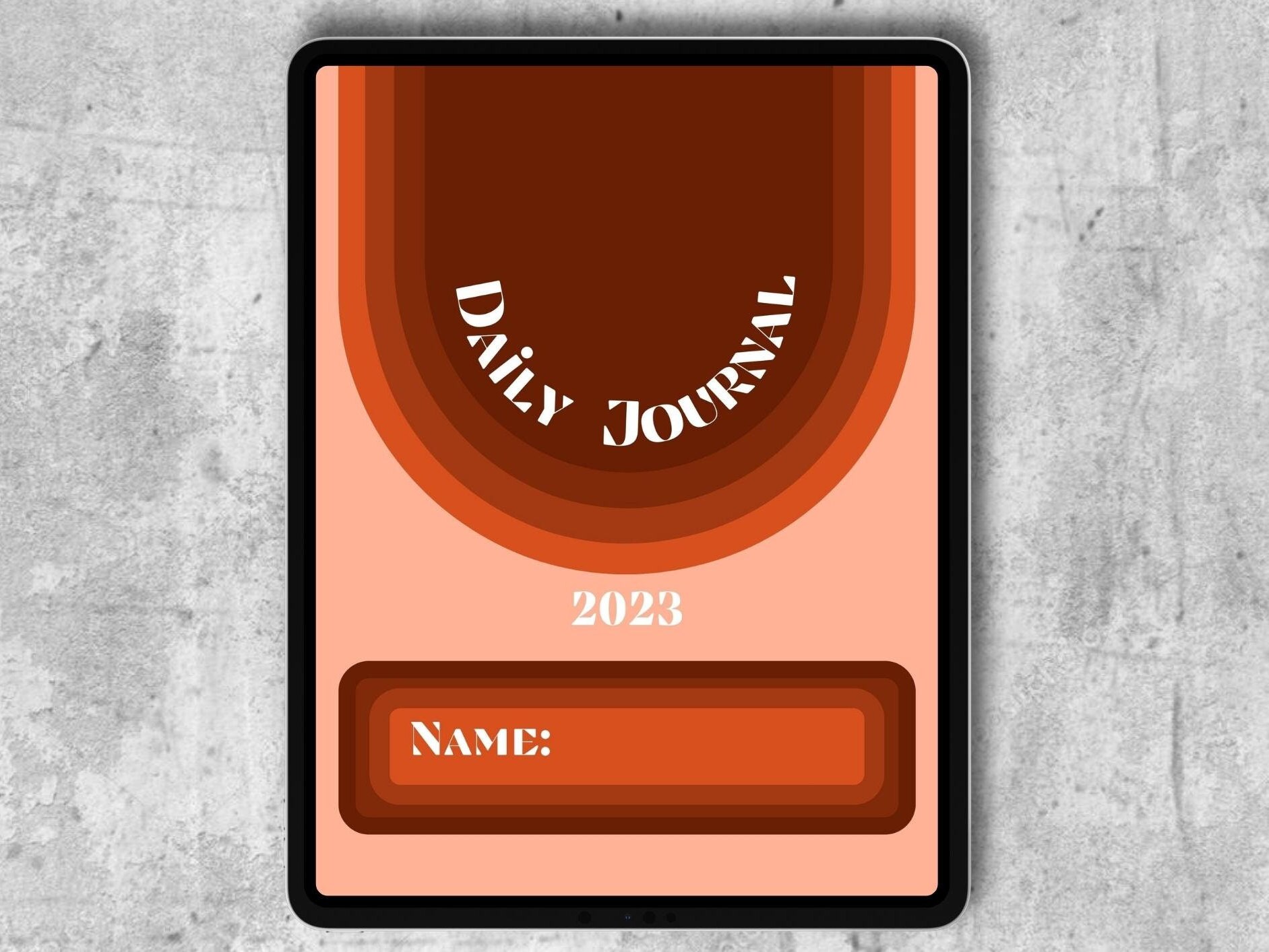 2023 Daily Journal Digital Printable and Downloadable - Etsy