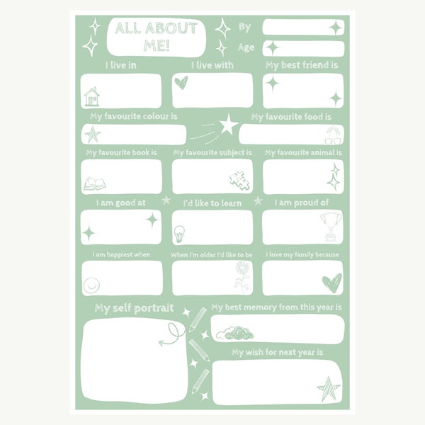 Christmas All About Me - Etsy