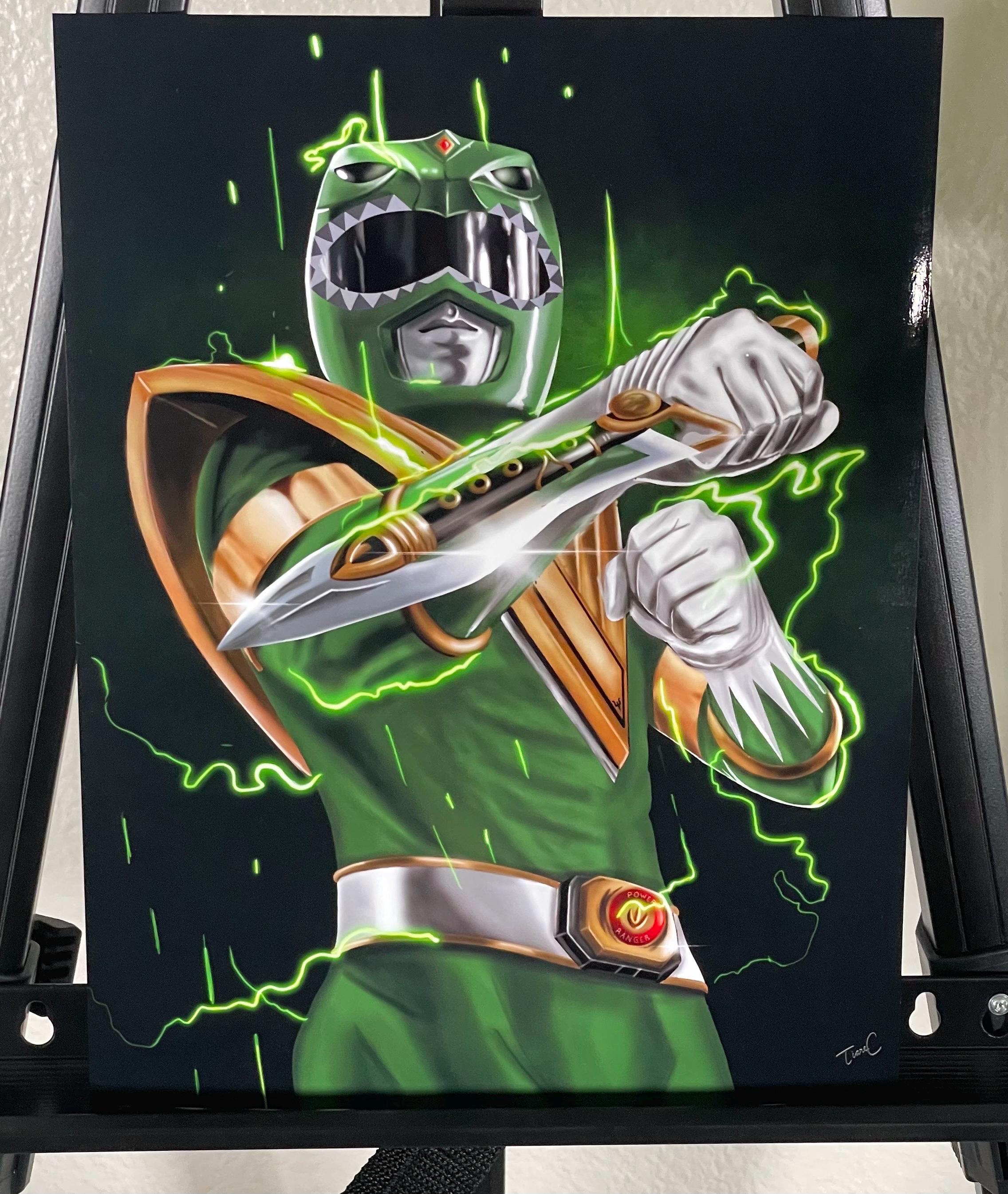 Green Power Ranger 8.5 X 11 in Print - Etsy