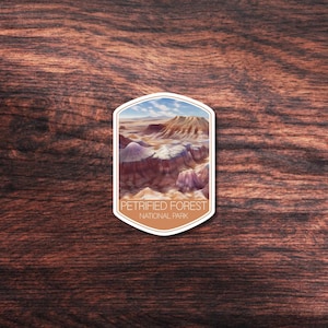 Petrified Forest National Park Sticker, Great for Hydroflask, Laptop ...