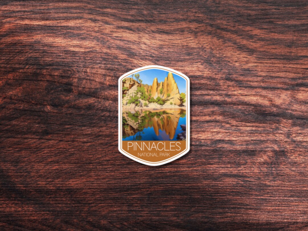 Pinnacles National Park Sticker, Great for Hydroflask, Laptop, or ...