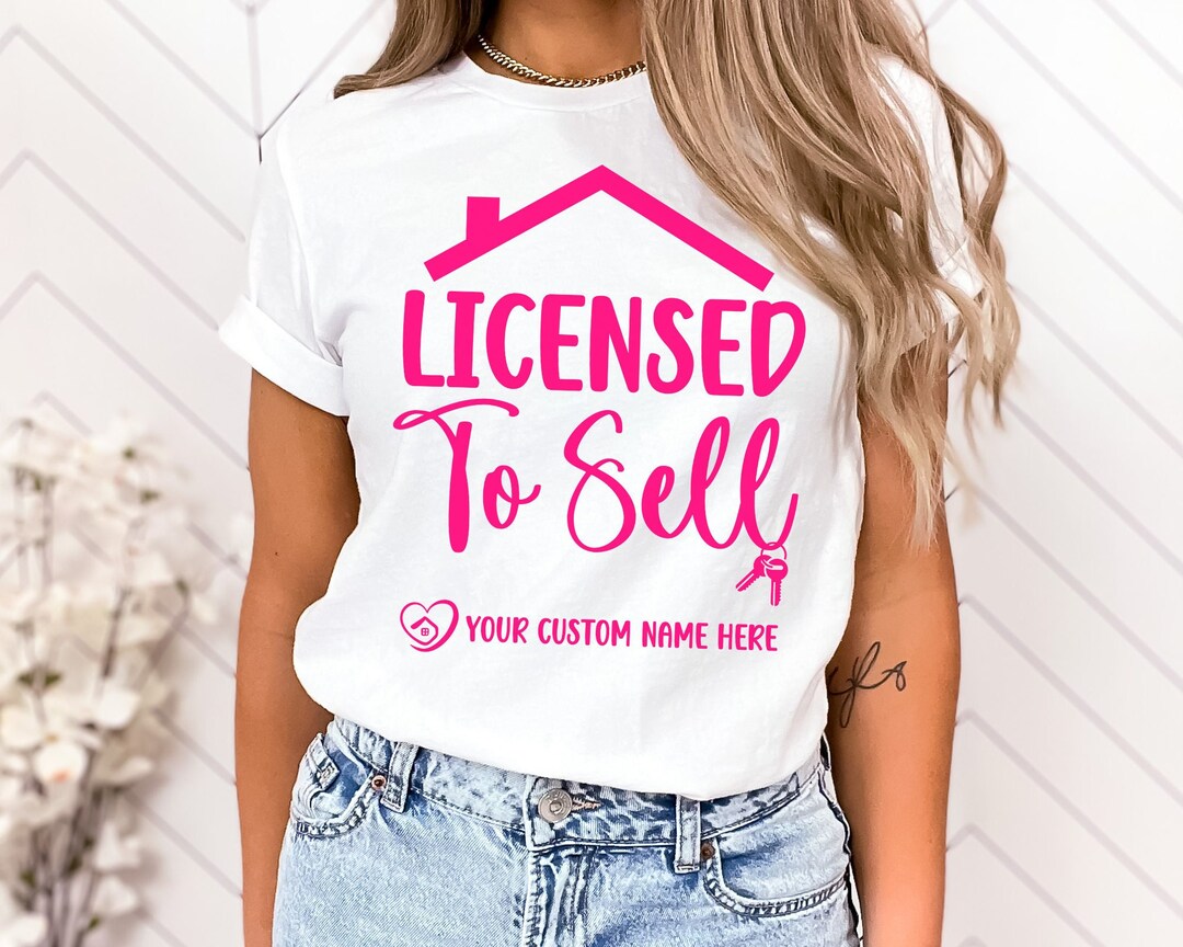 Personalized Real Estate Shirt, Custom Closing Day Gift, Open House ...