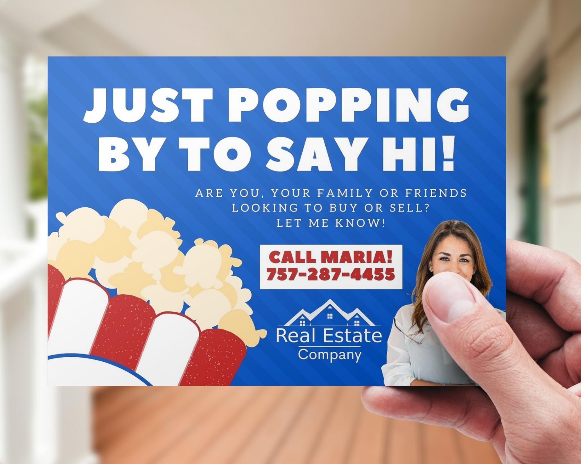 Real Estate Agent POSTCARD Bundle, Social Media Tiktok Instagram Reel ...