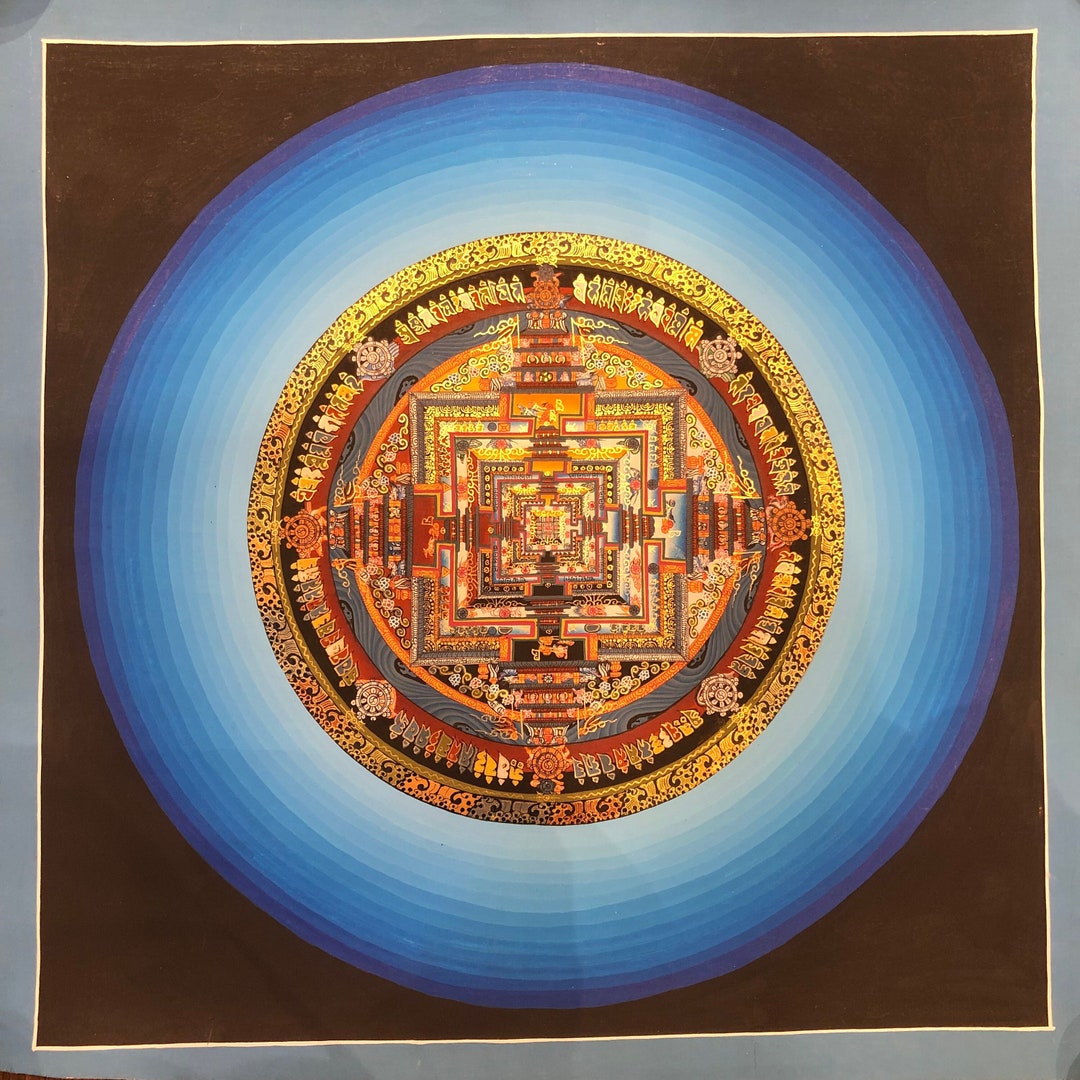 Nepali Mandala Thanka Painting - Etsy