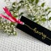 Handwritten Name Cards With Ribbon - Black - Etsy UK