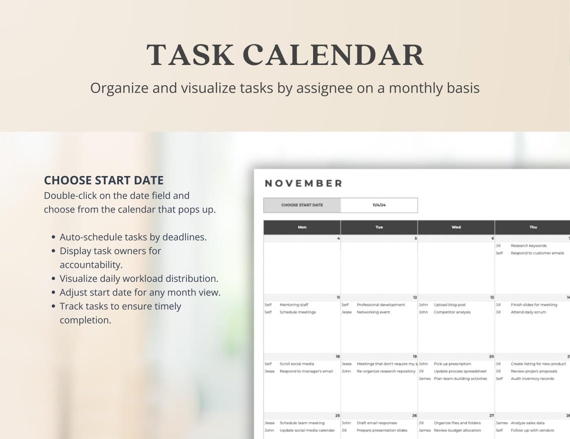 Task Manager Google Sheet Task Tracker Management Priority Matrix ...