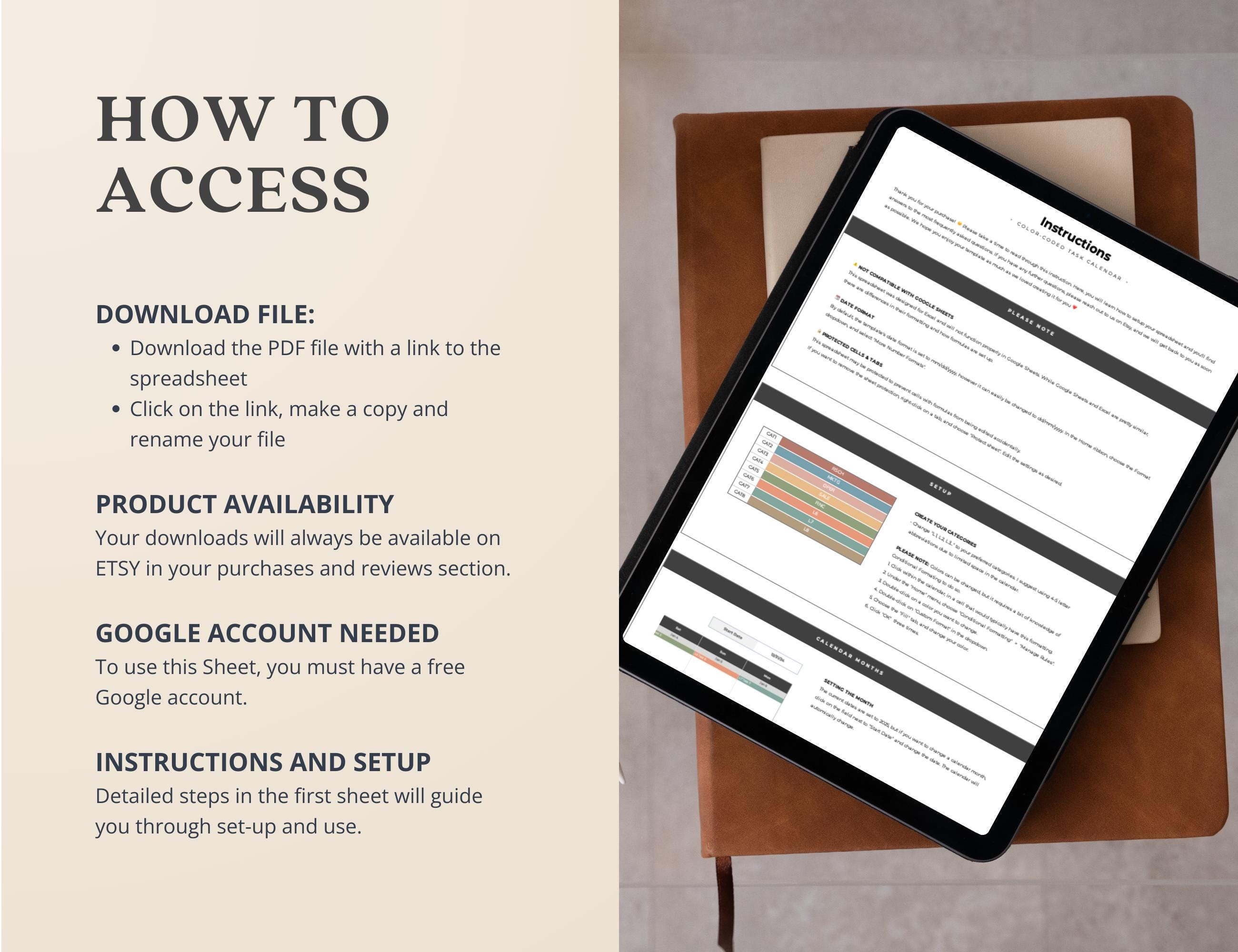 Task Manager Google Sheet Task Tracker Management Priority Matrix ...