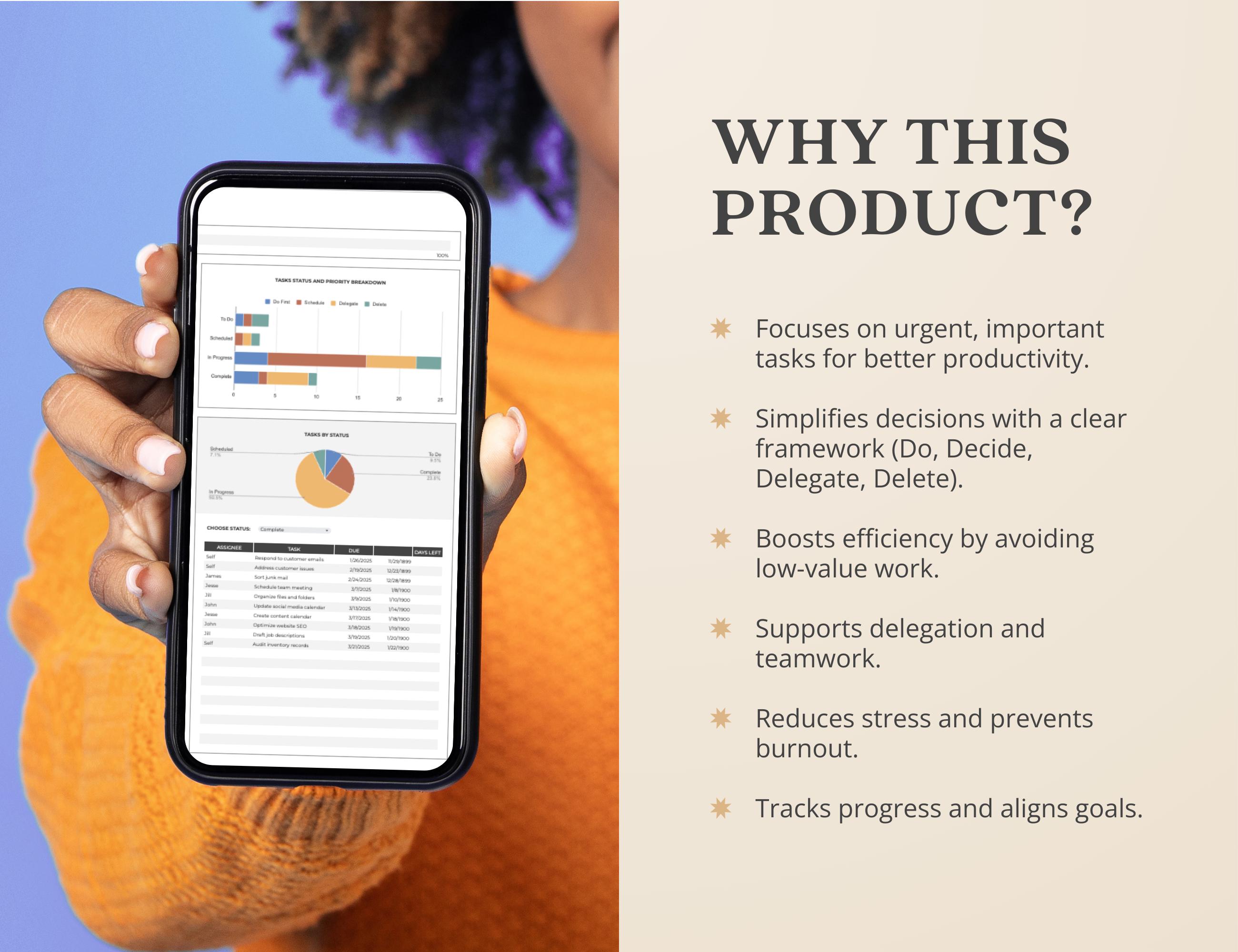 Task Manager Google Sheet Task Tracker Management Priority Matrix ...