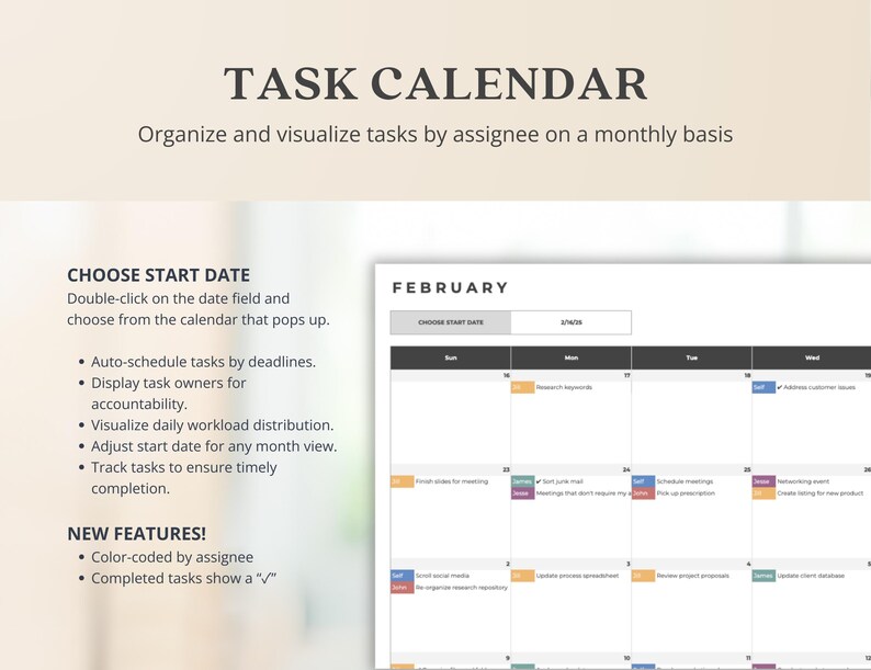 Task Manager Google Sheet Task Tracker Management Priority Matrix ...