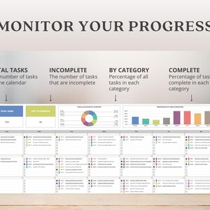 Project Task Manager Excel Project Manager Template Excel Task Progress ...