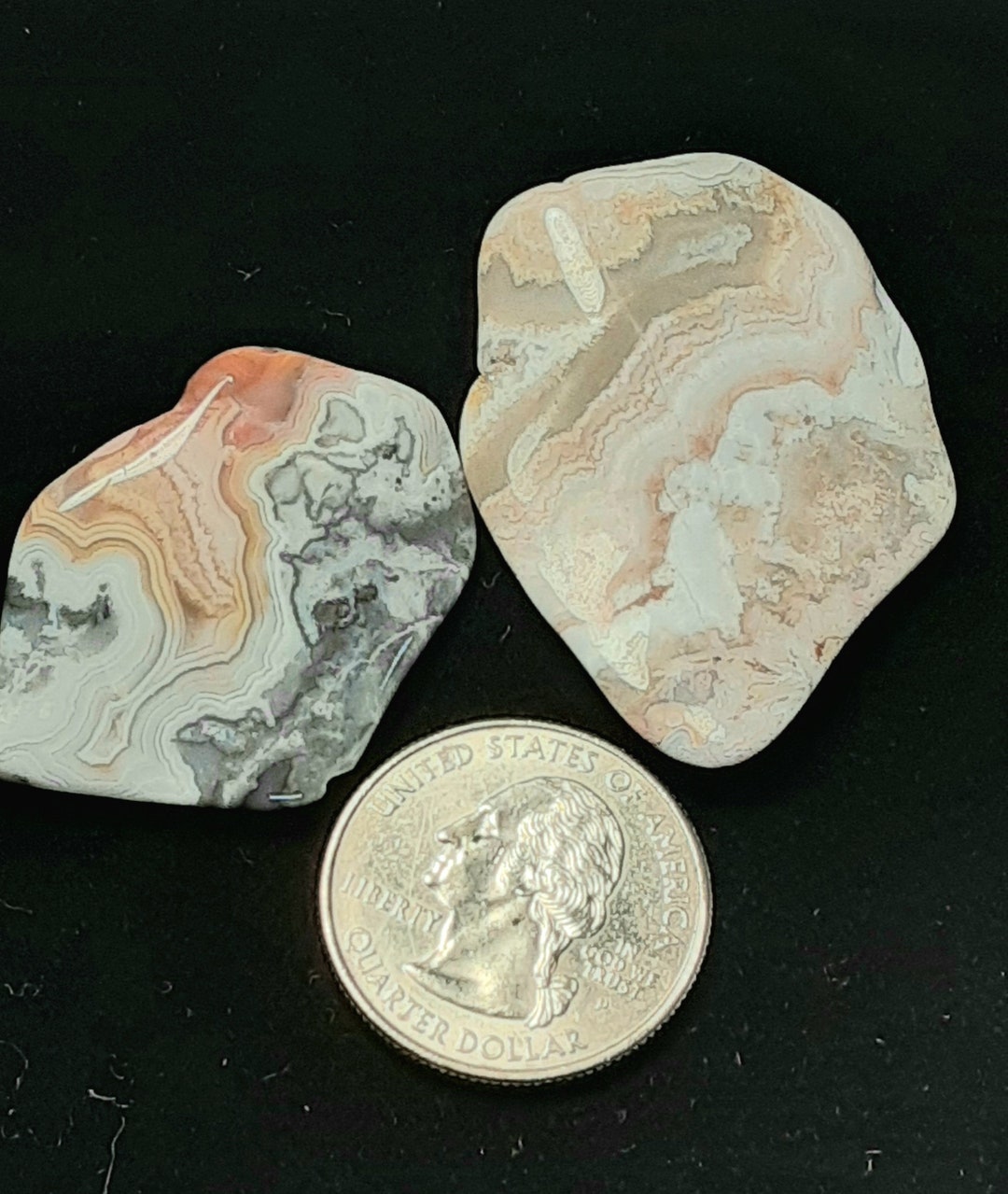 Tumbled Mexican Lace Agates - Etsy