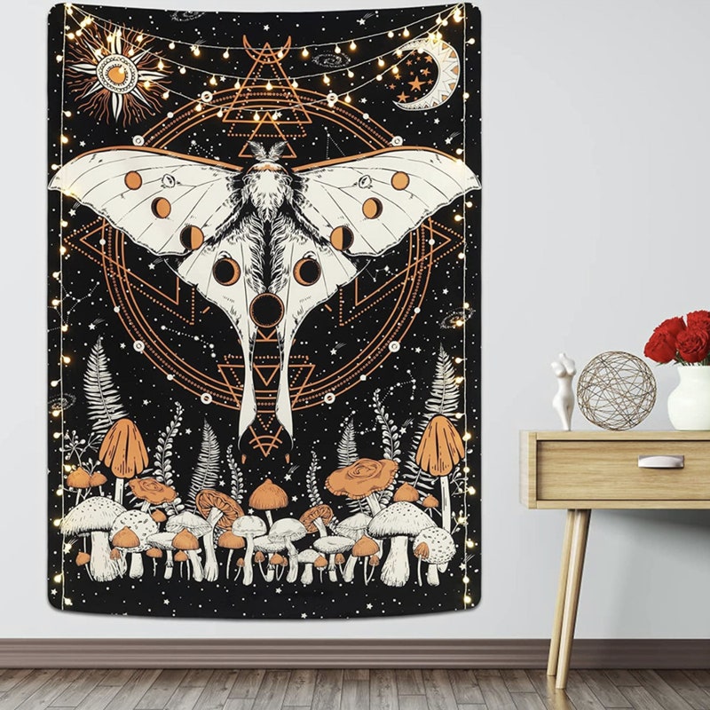 Psychedelic Tapestry - Etsy