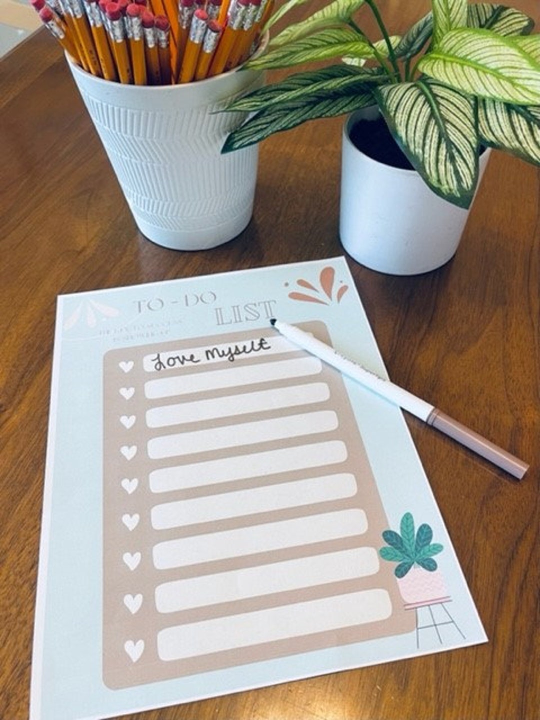 The Key to Success to Do List Digital Download - Etsy