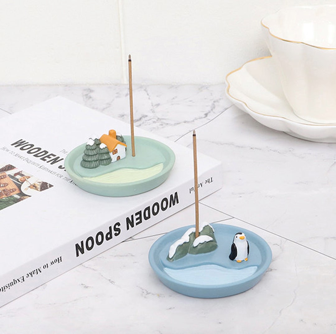 Small Cute Animal Incense Holder Aromatherapy Incense Burner Home Decor ...