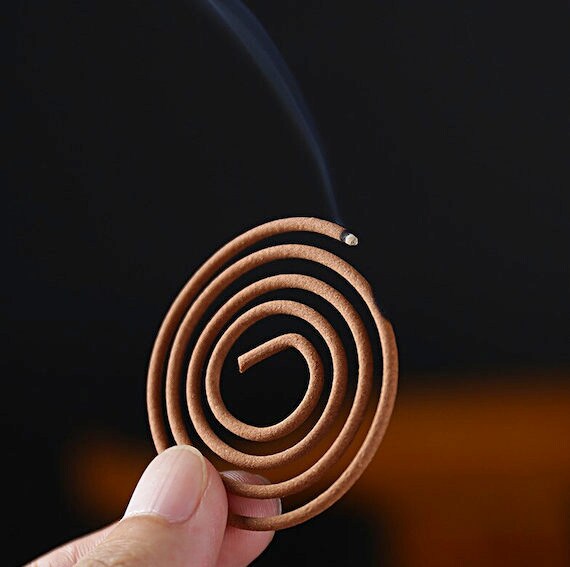 Chinese Ritual Air Purifying Coils 24pcs, Natural Handmade Incense ...