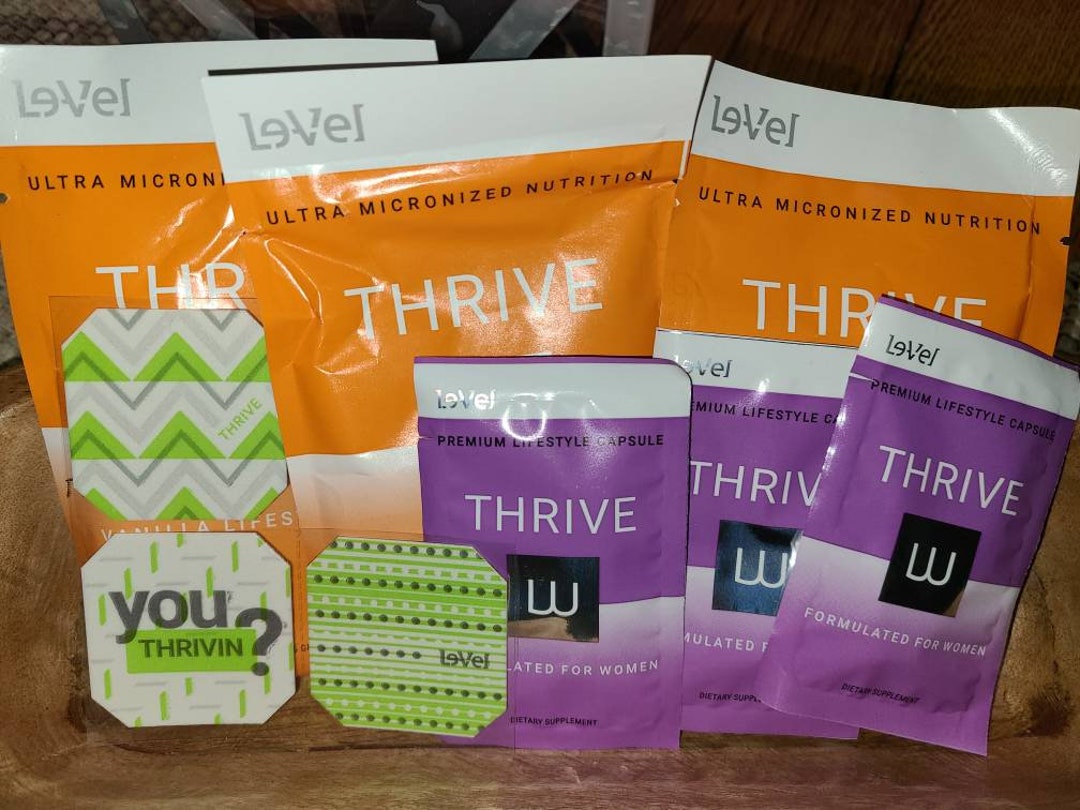 Women's Thrive Le-vel 5 Day Sample Packs - Etsy