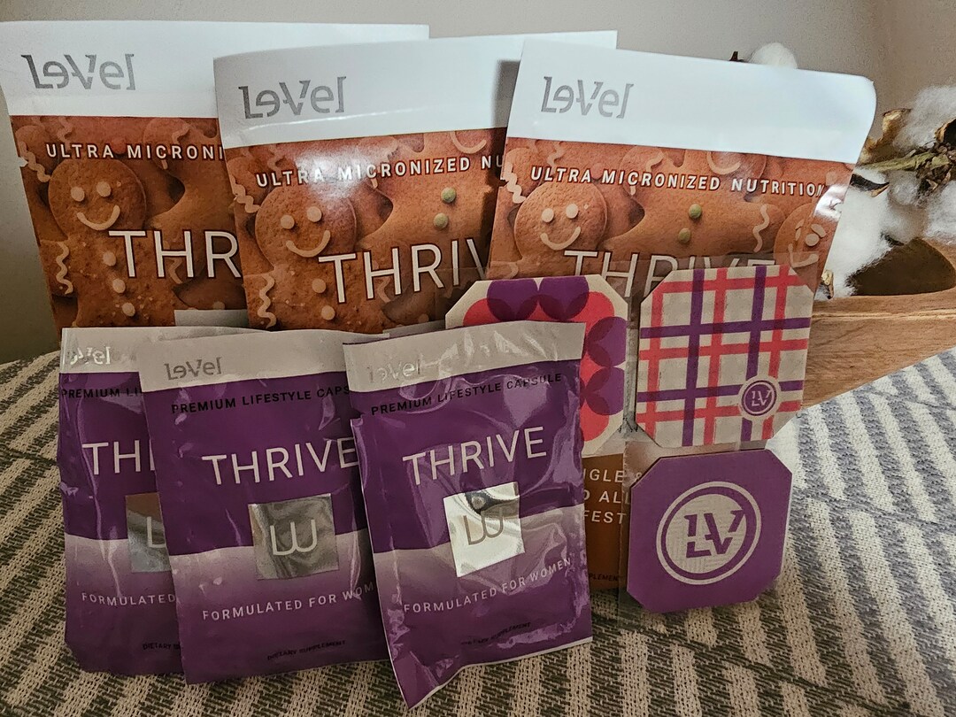 Thrive Women's Le-vel 3 Day Sample Packs GINGERBREAD FLAVOR - Etsy