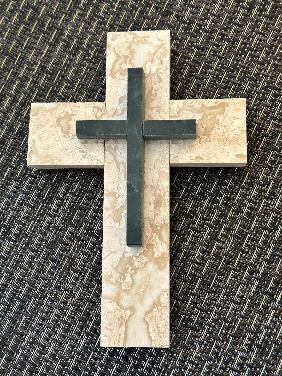 Rustic Stone Wall Cross Marble Cross Wall Hanging Cross Art - Etsy