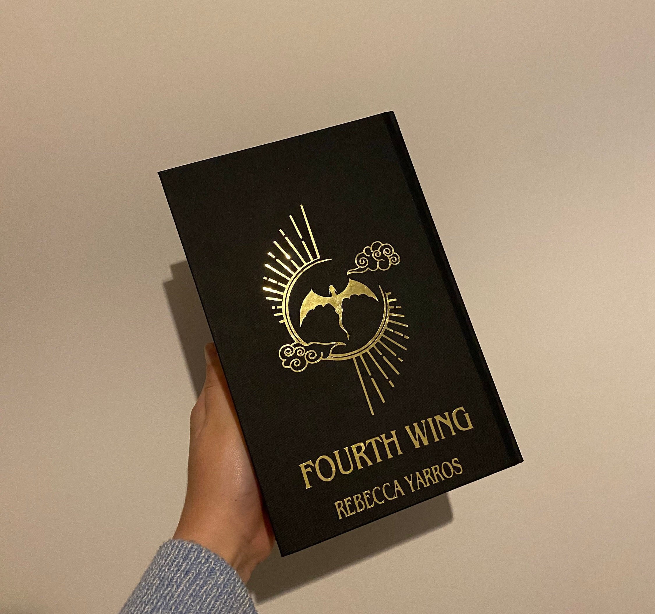 Fourth Wing Book Cover Decal - Etsy