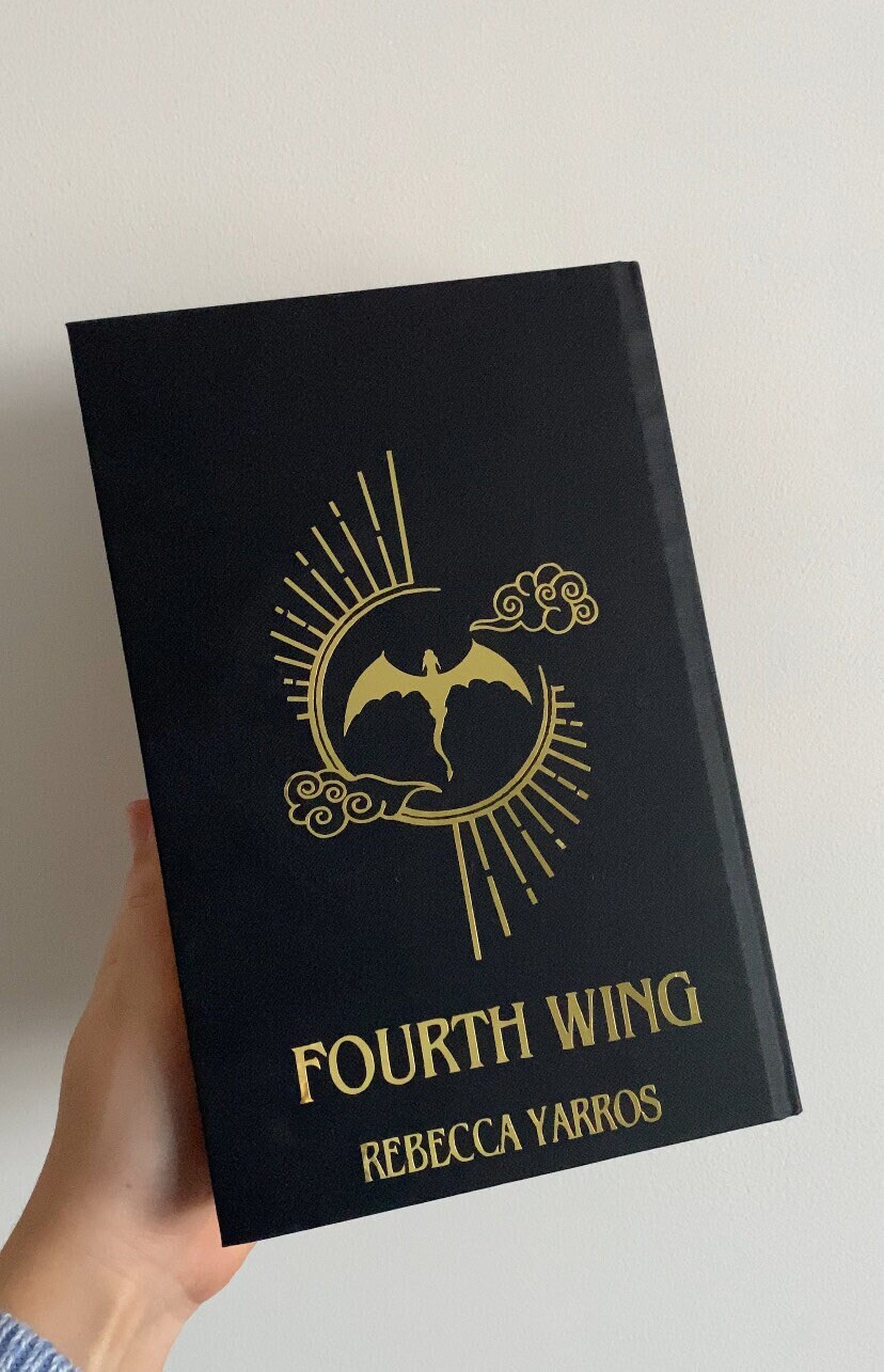 Fourth Wing Book Cover Decal - Etsy
