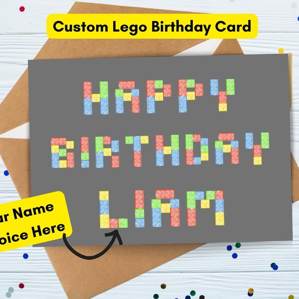 Personalized Legos - Etsy