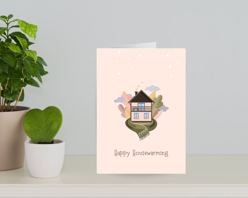 Printable Happy Housewarming Congratulations Card, Card for New Home ...