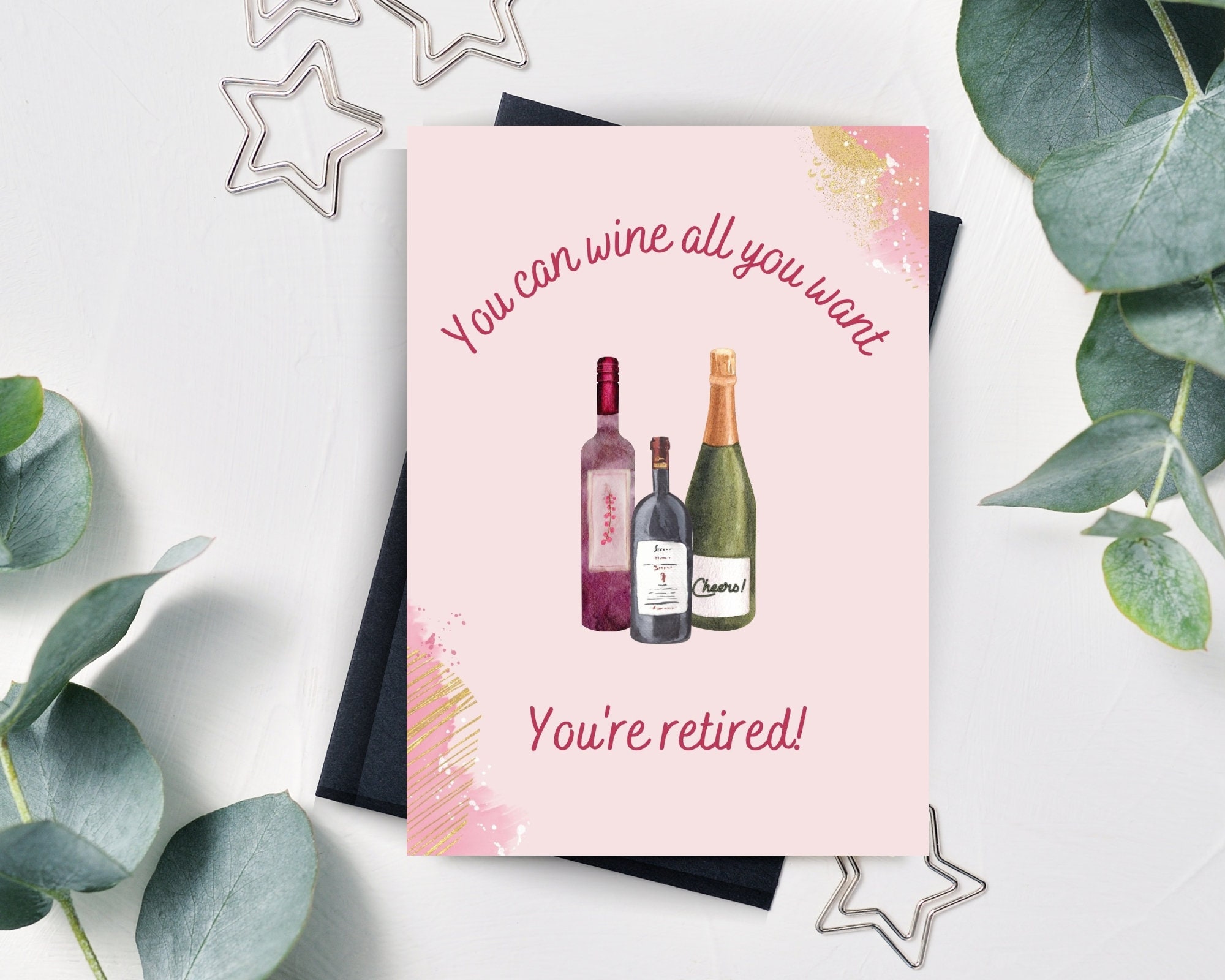 Printable Happy Retirement, Coworker Leaving Job, Funny Retirement Card ...