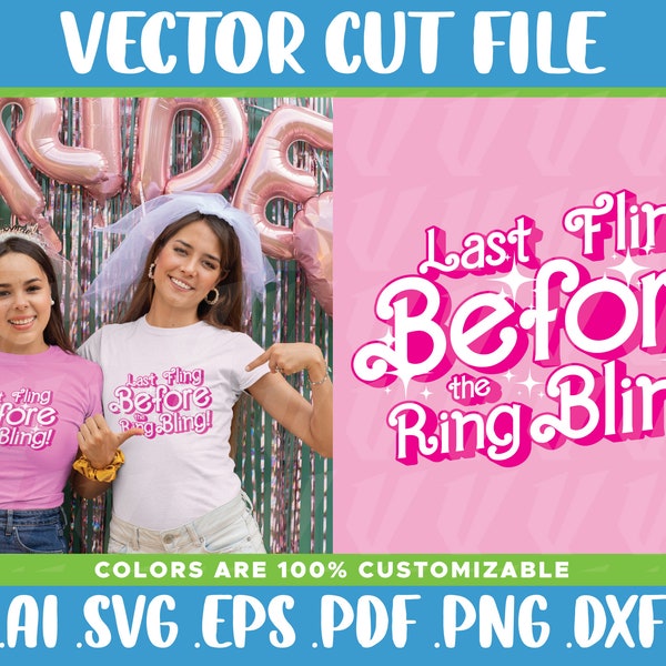 Last Fling Before the Ring Svg - Etsy
