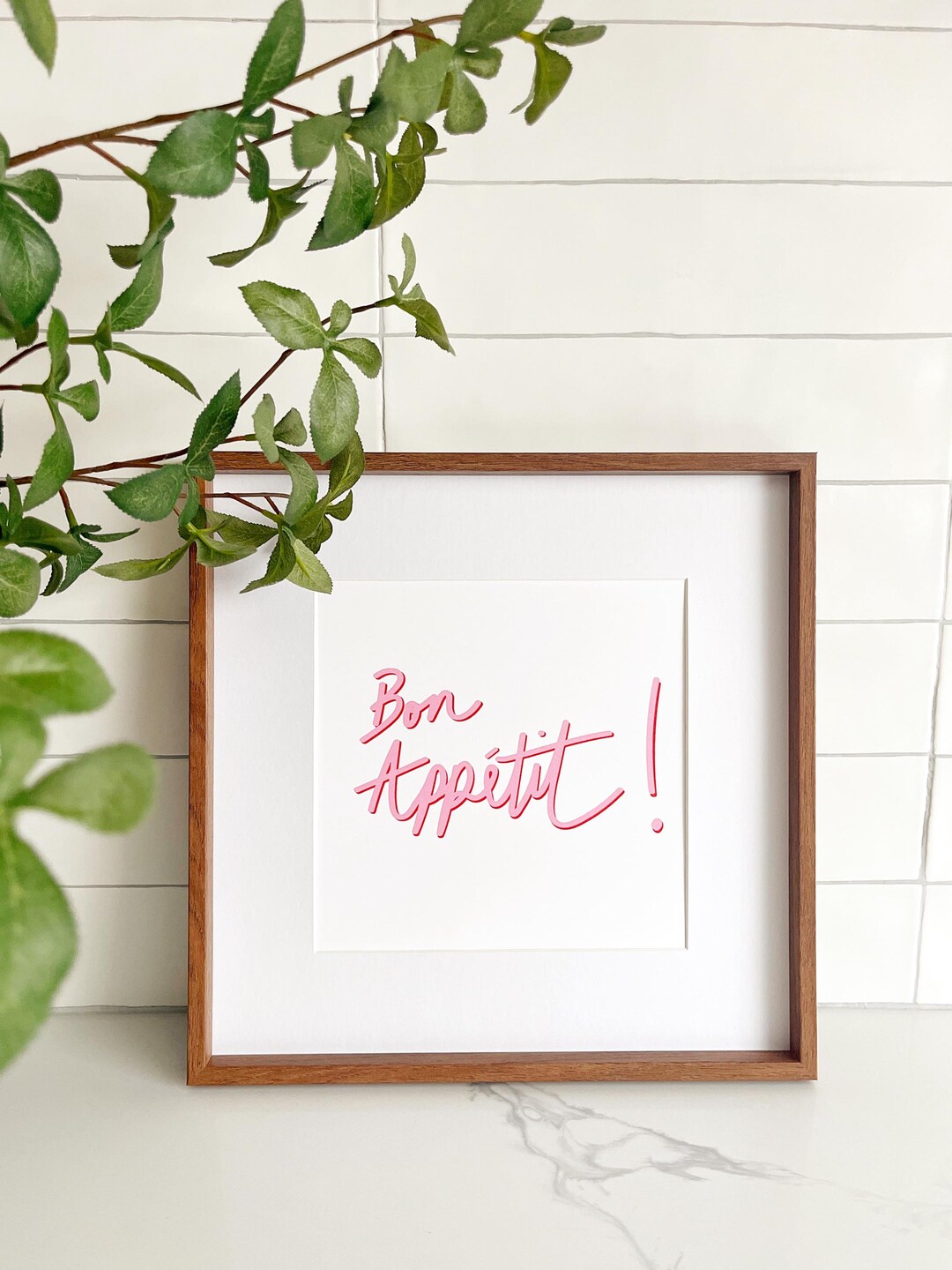 Bon Appétit! Physical Print - Etsy